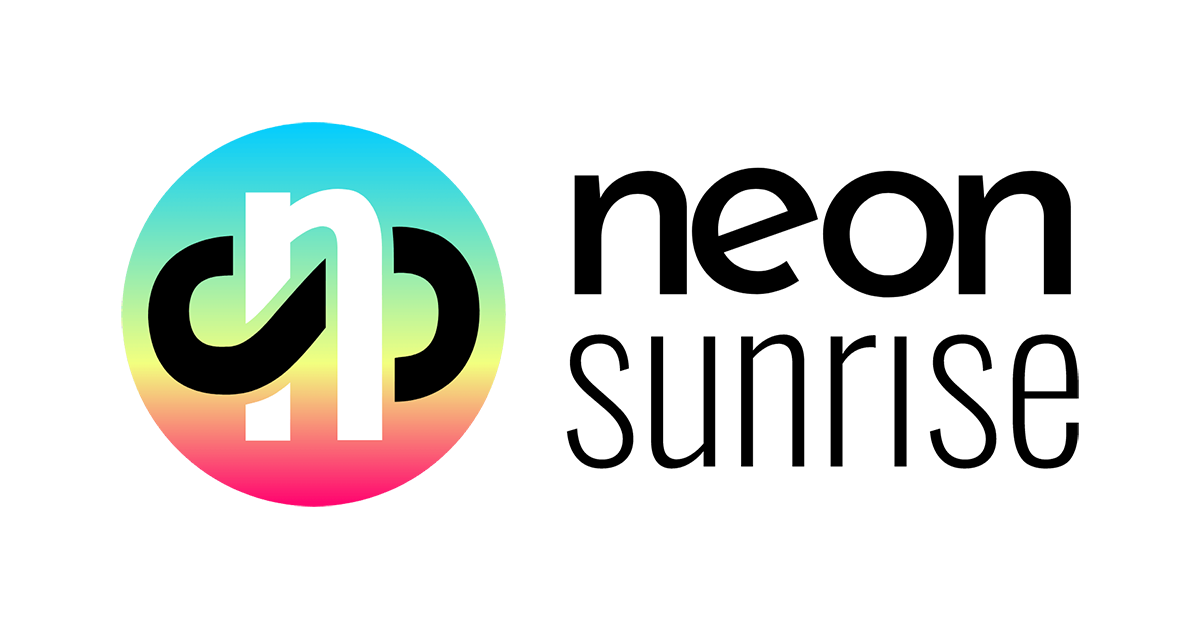 Neon Sunrise - Level Up Your Game. You're Welcome.